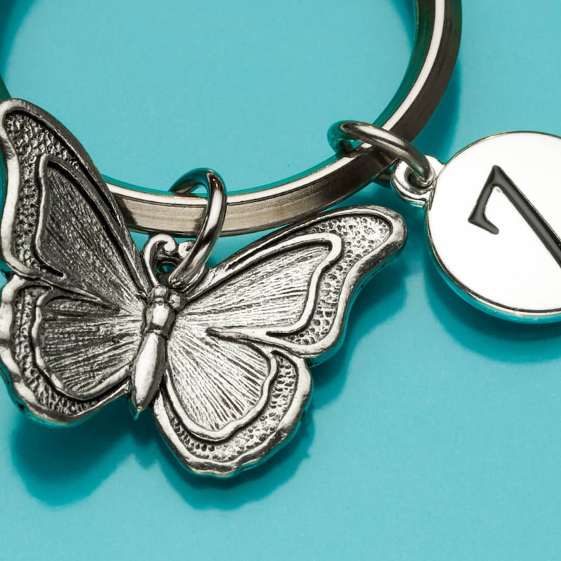Butterfly Keychain - Etsy
