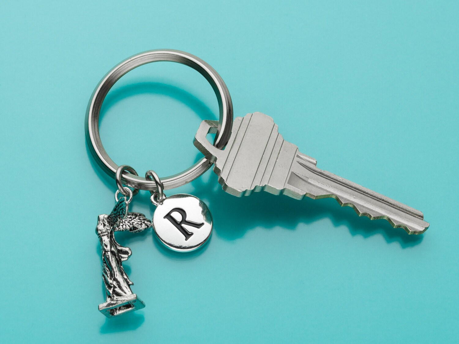 Greek Goddess Nike Keychain, Greek Goddess Nike Key Ring, Winged ...
