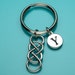 Double Infinity Knot Keychain Infinity Symbol Key Ring - Etsy
