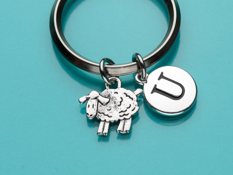 Sheep Keychain Cute Sheep Key Ring Baa Baa Black Sheep - Etsy