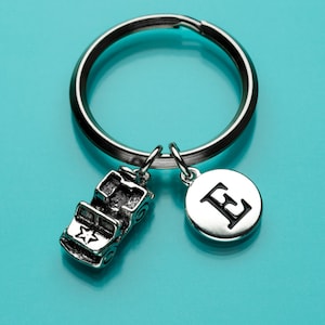 Army Jeep Keychain, Army Jeep Key Ring, Car Charm, Initial Keychain ...