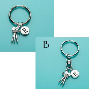 Movie Camera Keychain, Movie Camera Key Ring, Filmmaker's Charm ...