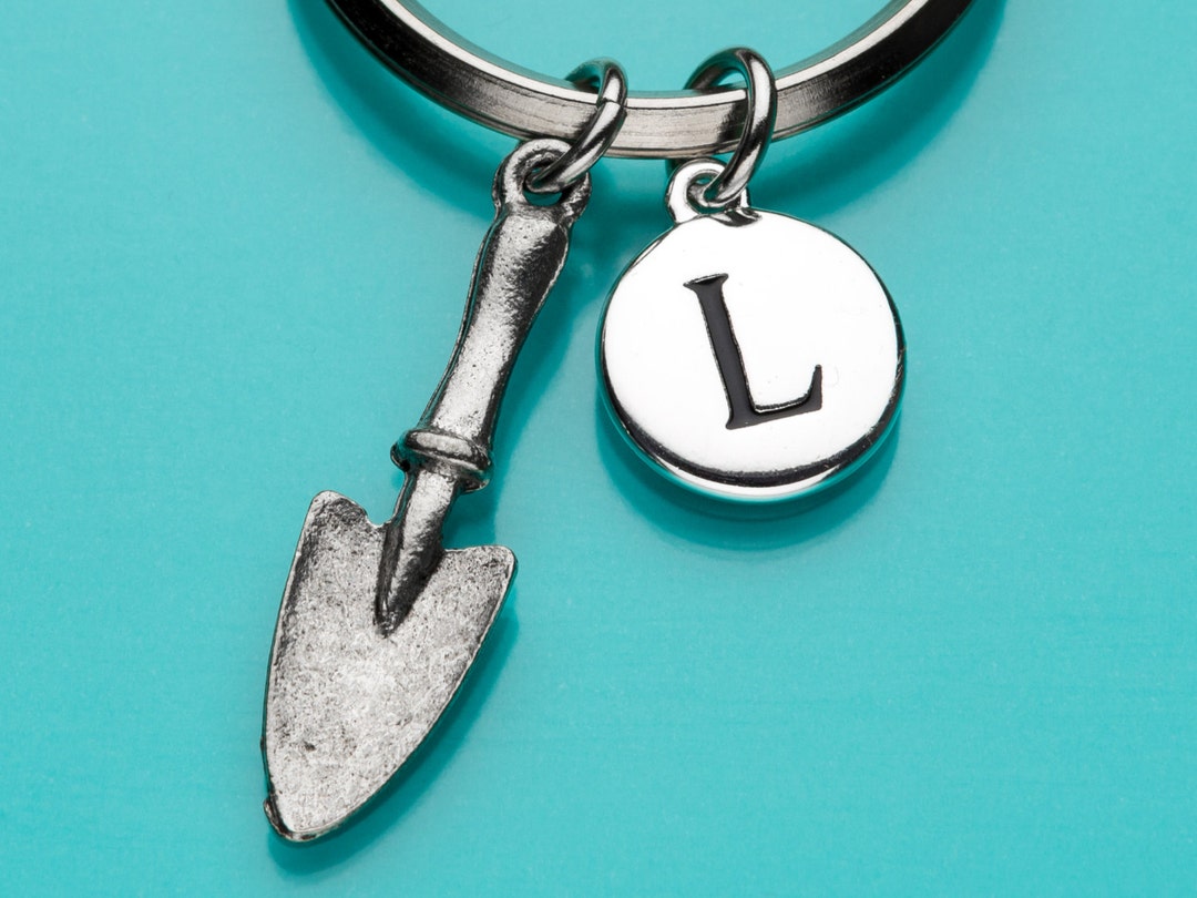 Gardening Spade Keychain, Gardening Spade Key Ring, Garden Tools ...