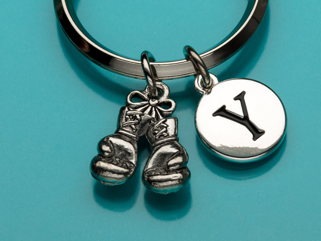 Boxing Gloves Keychain, Boxing Gloves Key Ring, Fight Club, Sports ...