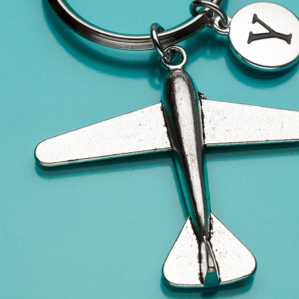 Airplane Keychain - Etsy