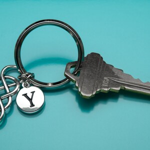 Double Infinity Knot Keychain, Infinity Symbol Key Ring, Forever Charm ...