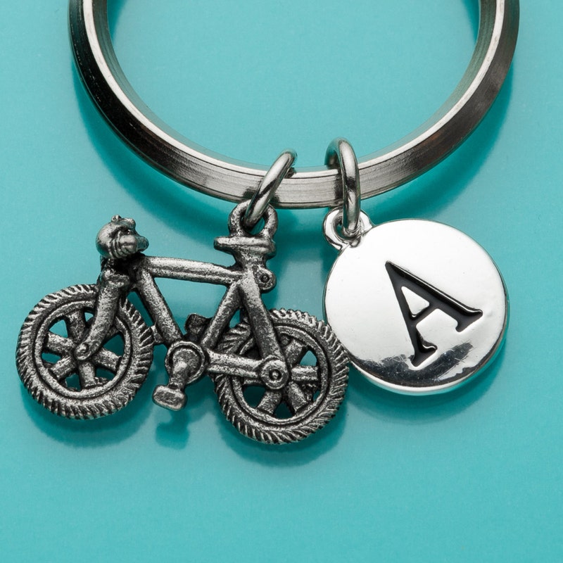 Bicycle Keychain - Etsy