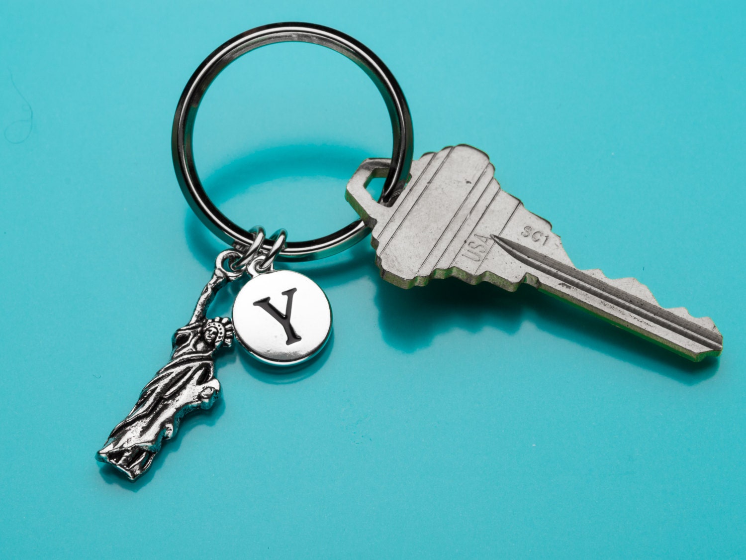 Statue of Liberty Keychain Statue of Liberty Key Ring New - Etsy