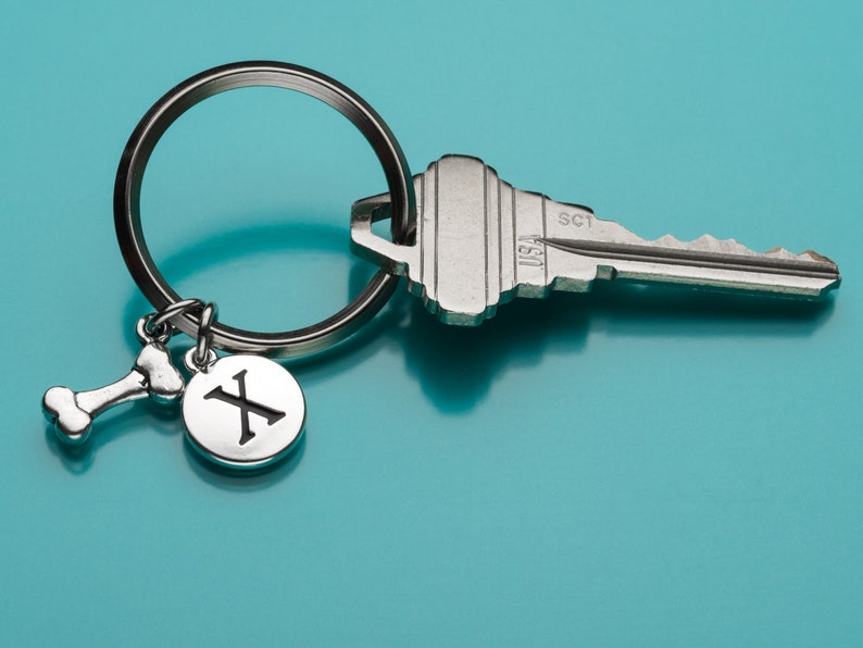 Dog Bone Keychain Dog Bone Key Ring Dog Charm Pet Charm | Etsy