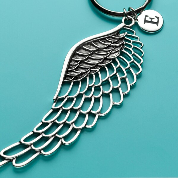 Angel Wing Key Chain - Etsy