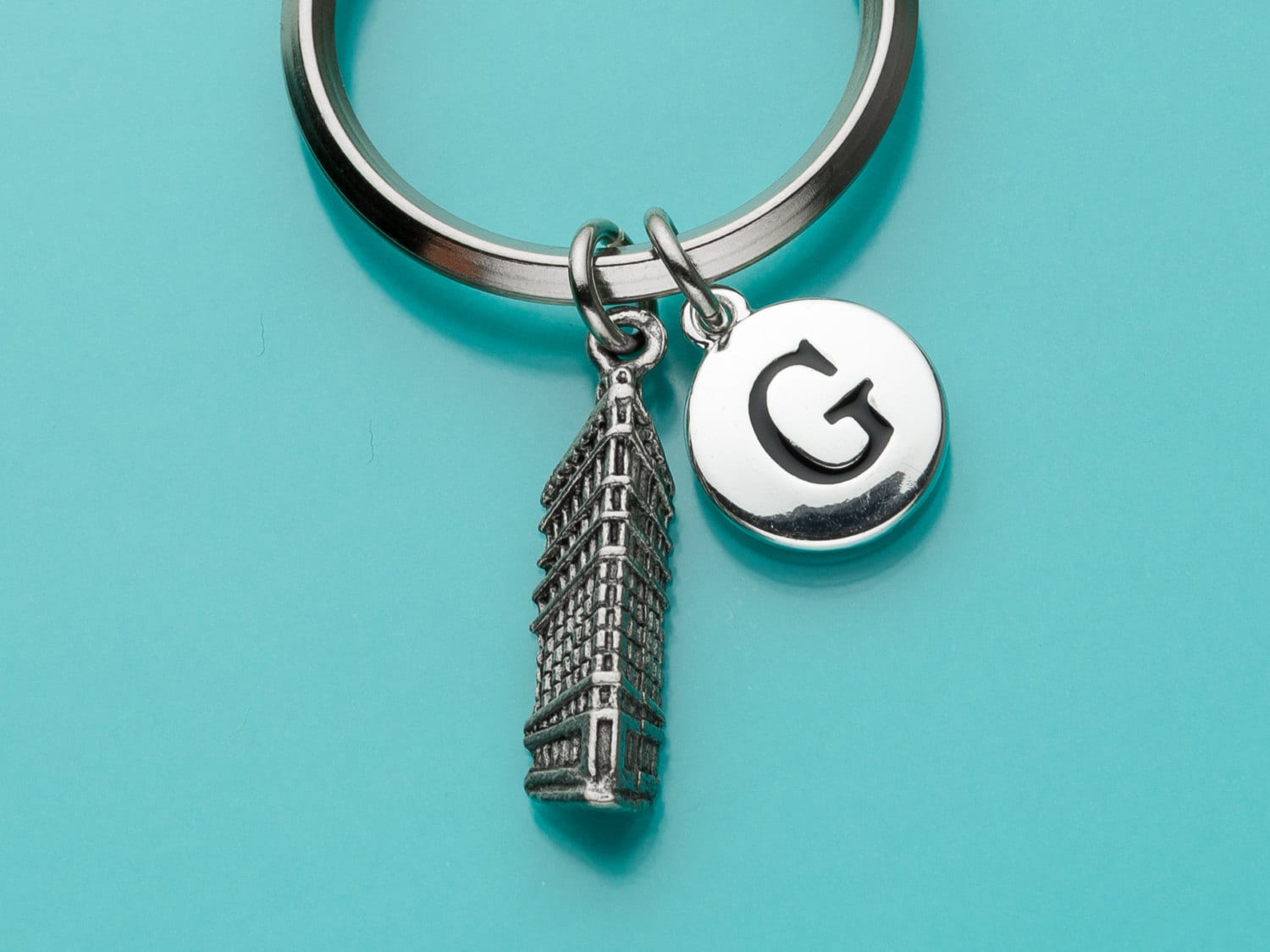 Flatiron Building Keychain Flatiron Building Key Ring | Etsy