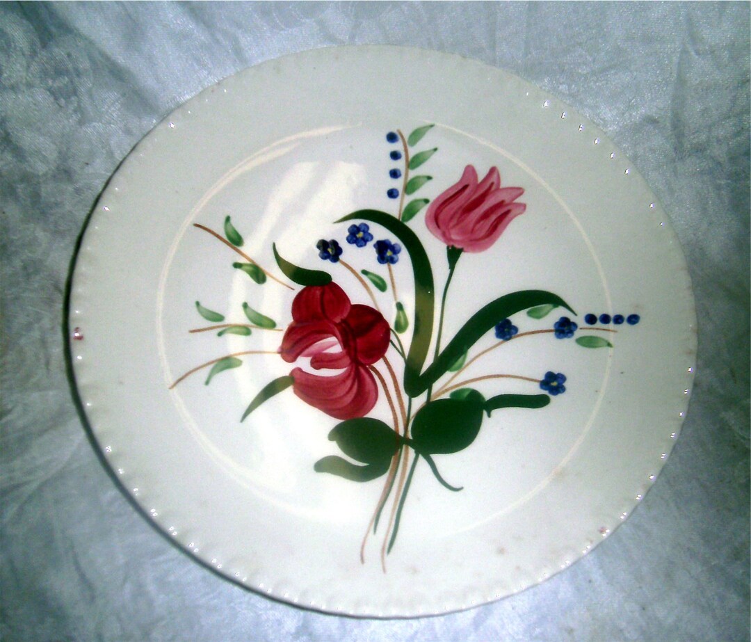 BLUE RIDGE CHINA – Southern Potteries – Blue Ridge – 11'' Plate - Etsy