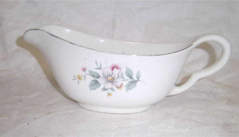 Hall China Springtime Gravy Boat - Etsy