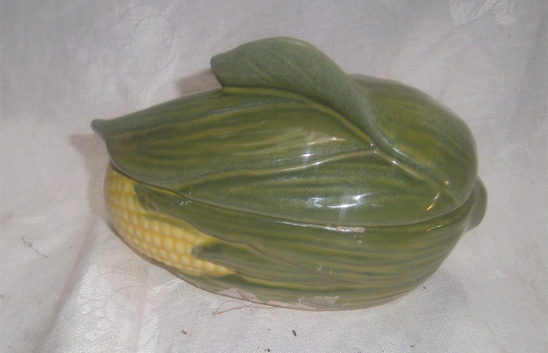 SHAWNEE POTTERY - King Corn - Indiviual Cassrole - Etsy