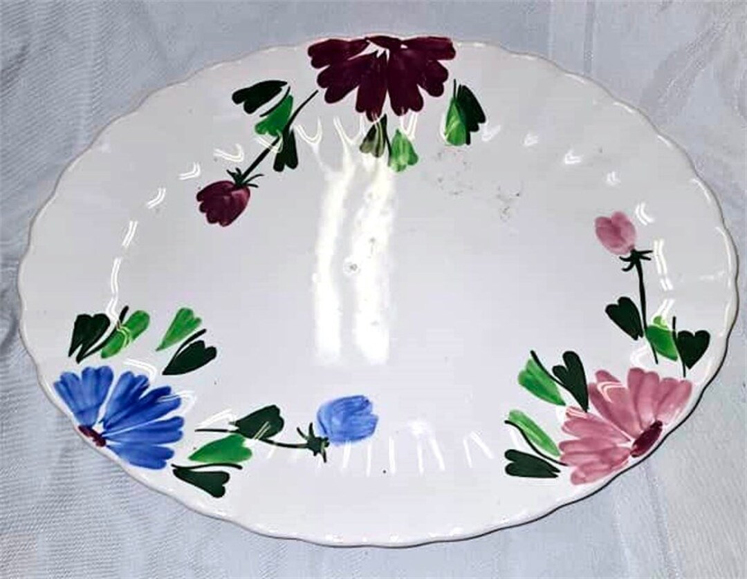 BLUE RIDGE CHINA – Southern Potteries – Blue Ridge Madri Gras 13 ...