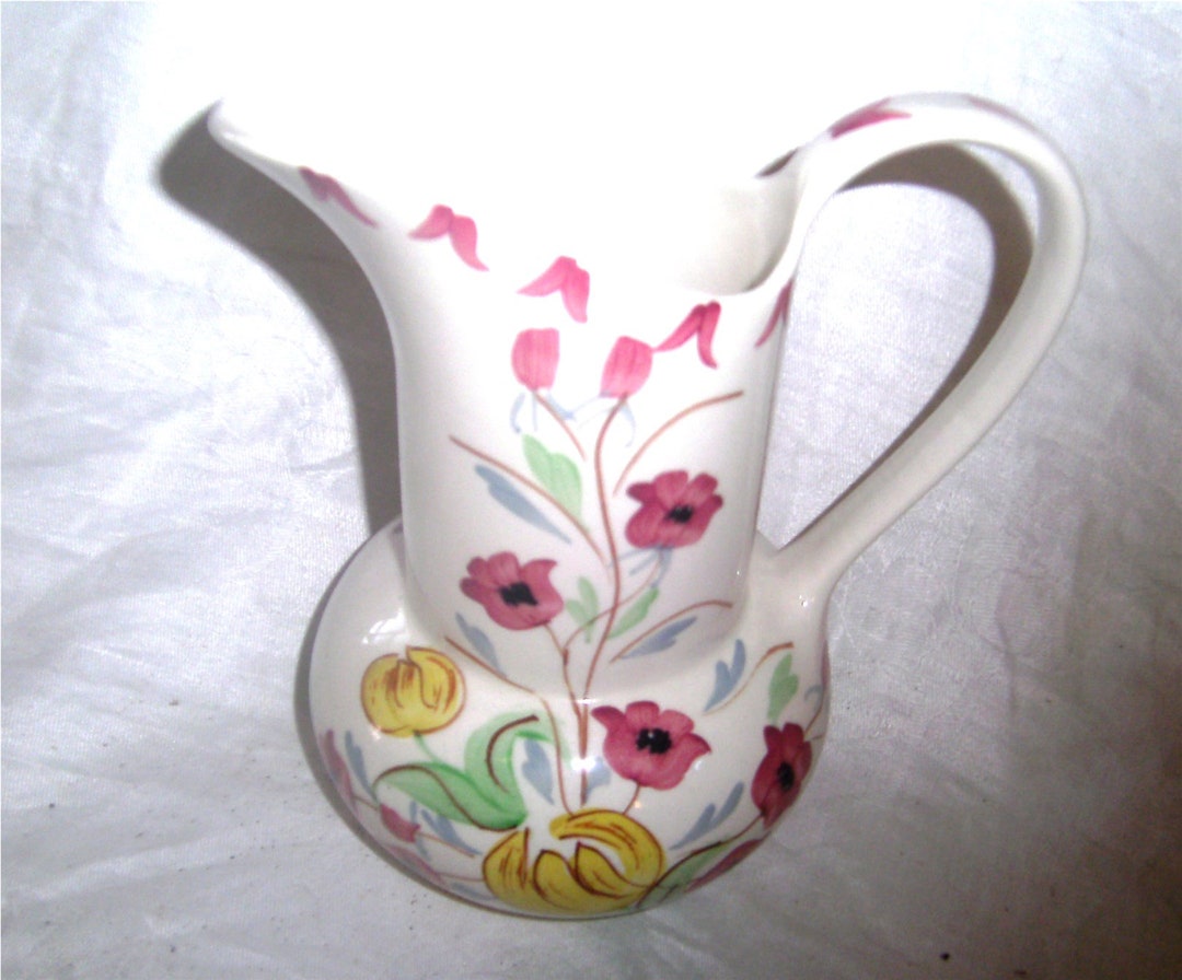 BLUE RIDGE CHINA Jane 7 1/2 Pitcher Scatter Pattern - Etsy.de