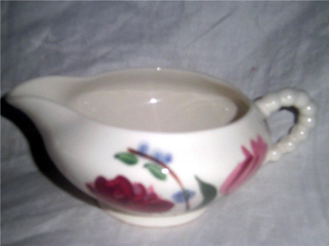 BLUE RIDGE CHINA – Southern Potteries – Blue Ridge – Gravy Boat - Etsy