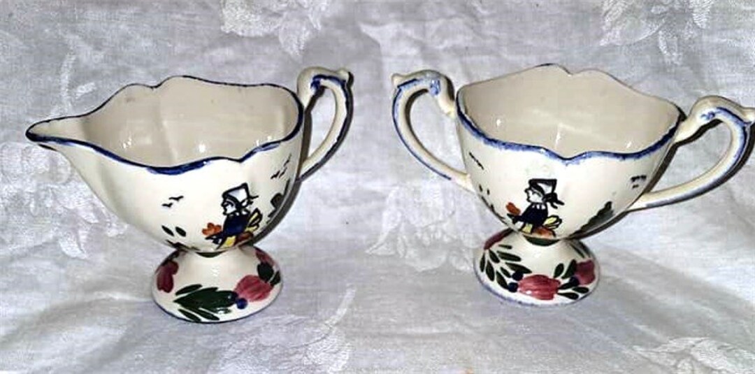 BLUE RIDGE CHINA – French Peasant Sugar & Creamer - Etsy
