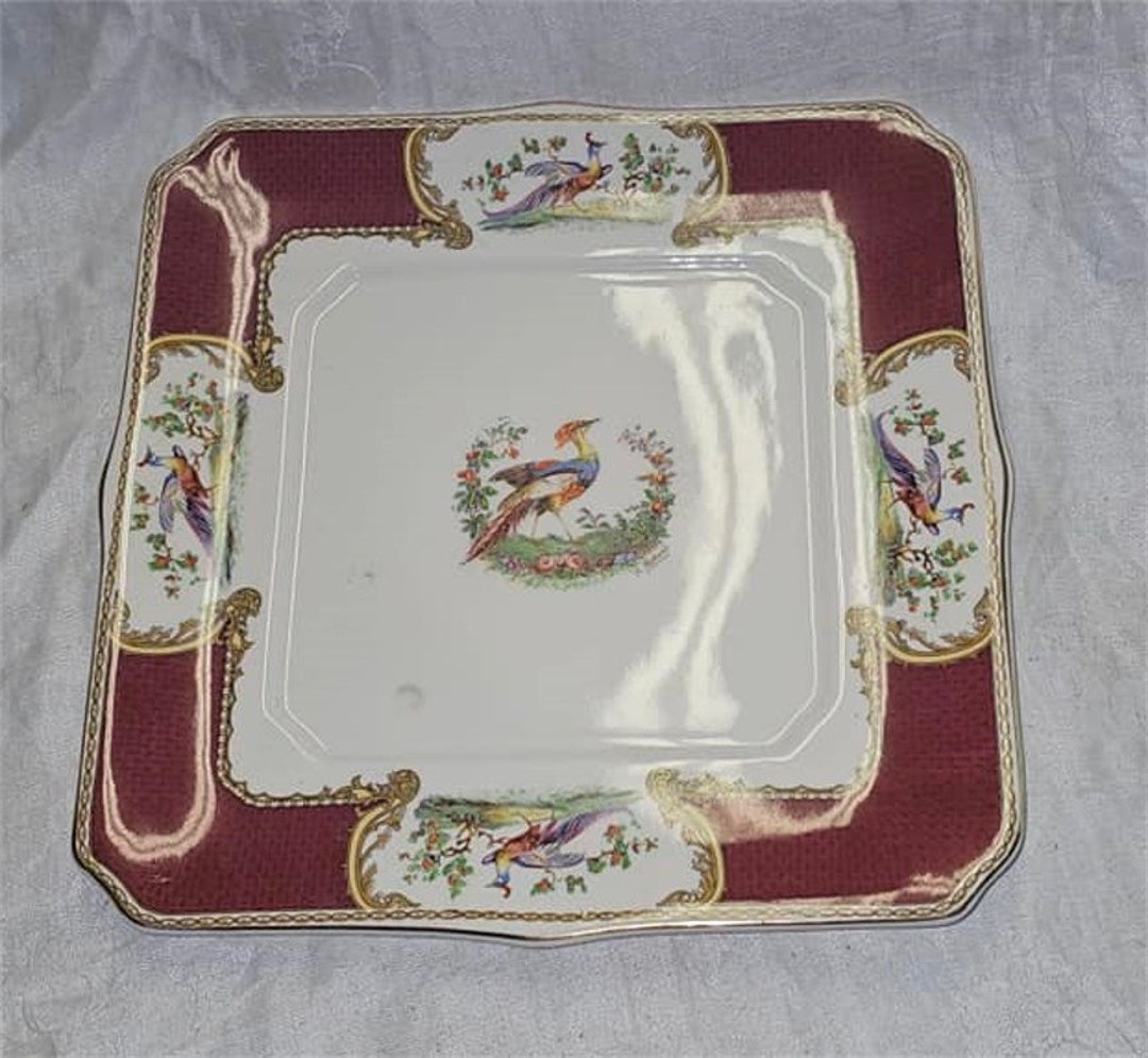 MYOTT CHINA – Staffordshire – England – Chelsea Bird – 12 1/2” Serving ...