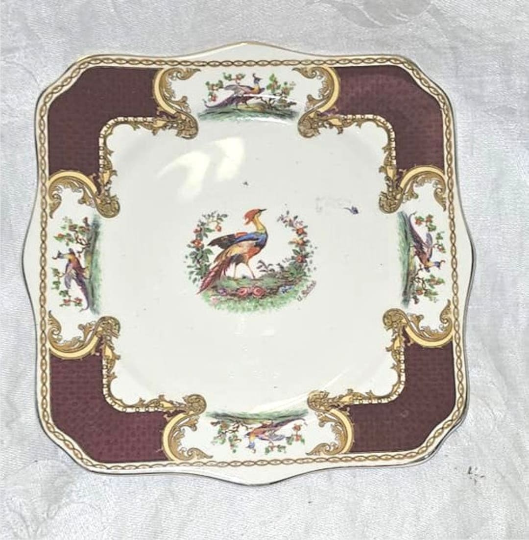 MYOTT CHINA – Staffordshire – England – Chelsea Bird – 8 1/2” Salad ...