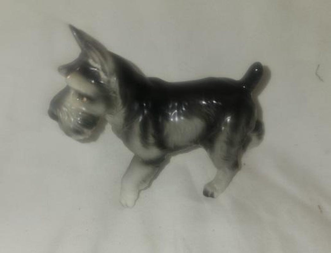 MADE IN JAPAN -lefton China – Lefton Schnauzer Figural - Etsy