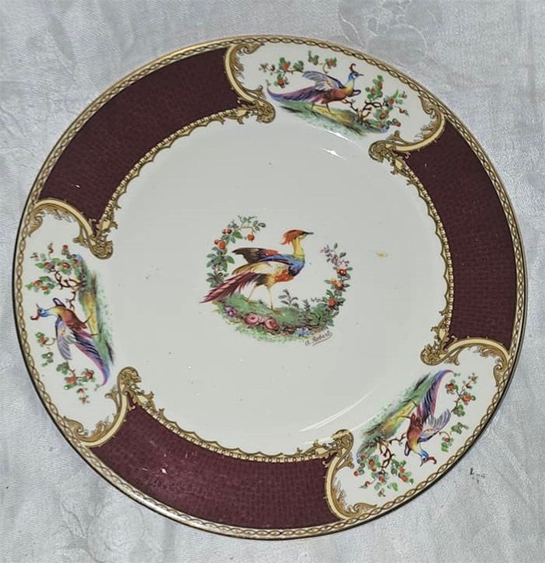 MYOTT CHINA – Staffordshire – England – Chelsea Bird – 10 1/2” Dinner ...