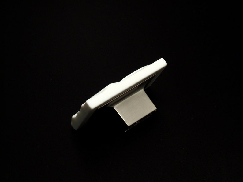 65mm & 45mm Wavy Pull - Drawer Pull Cabinet Pulls White Home Decor ...