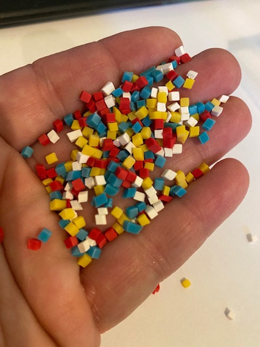 15g Polymer Clay Blocks, Cubes, Miniature, Slime, Resin Fillers ...