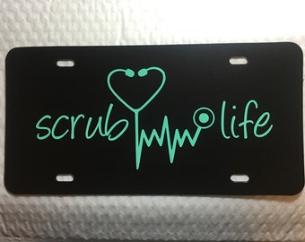 Nurse Vanity Plate - Etsy