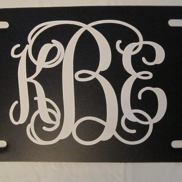 Monogrammed Plate - Etsy