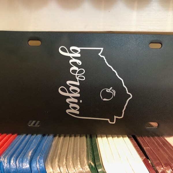 Georgia State Plate - Etsy