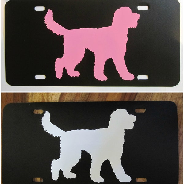 Poodle License Plate - Etsy