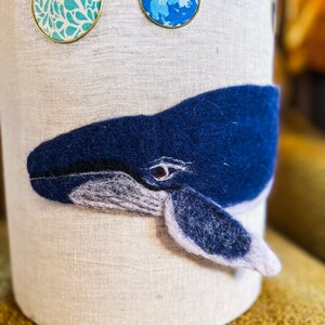 Humpback Whale Lampshade - Handmade Pendant Light Lamp Shade - ONE OF A ...