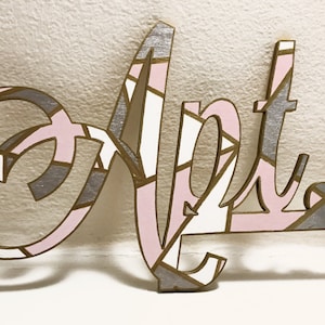 Custom Hand-painted Wooden Words - Etsy