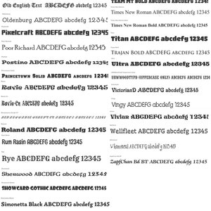 Custom Hand-painted Letters - Etsy