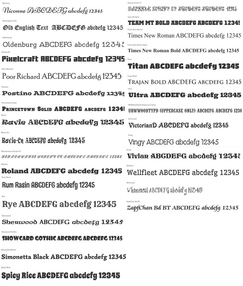 Custom Hand-painted Letters | Etsy