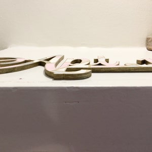 Custom Hand-painted Wooden Words - Etsy