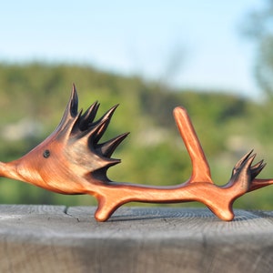 Hedgehog Wooden Phone Stand Wood iPhone Stand Cute Gift Idea Holder ...