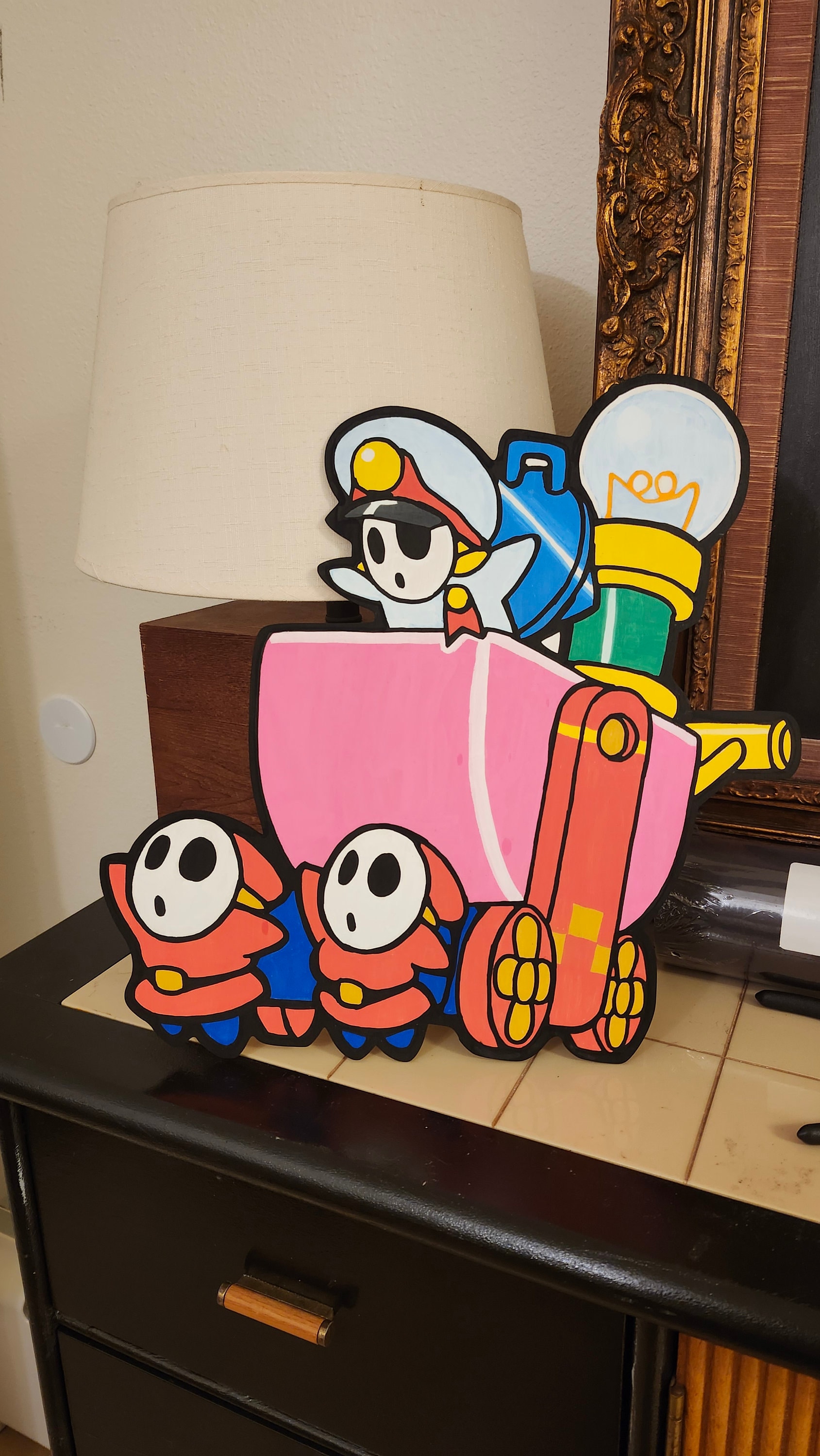 General Guy - Paper Mario Figure + Ornament - Etsy