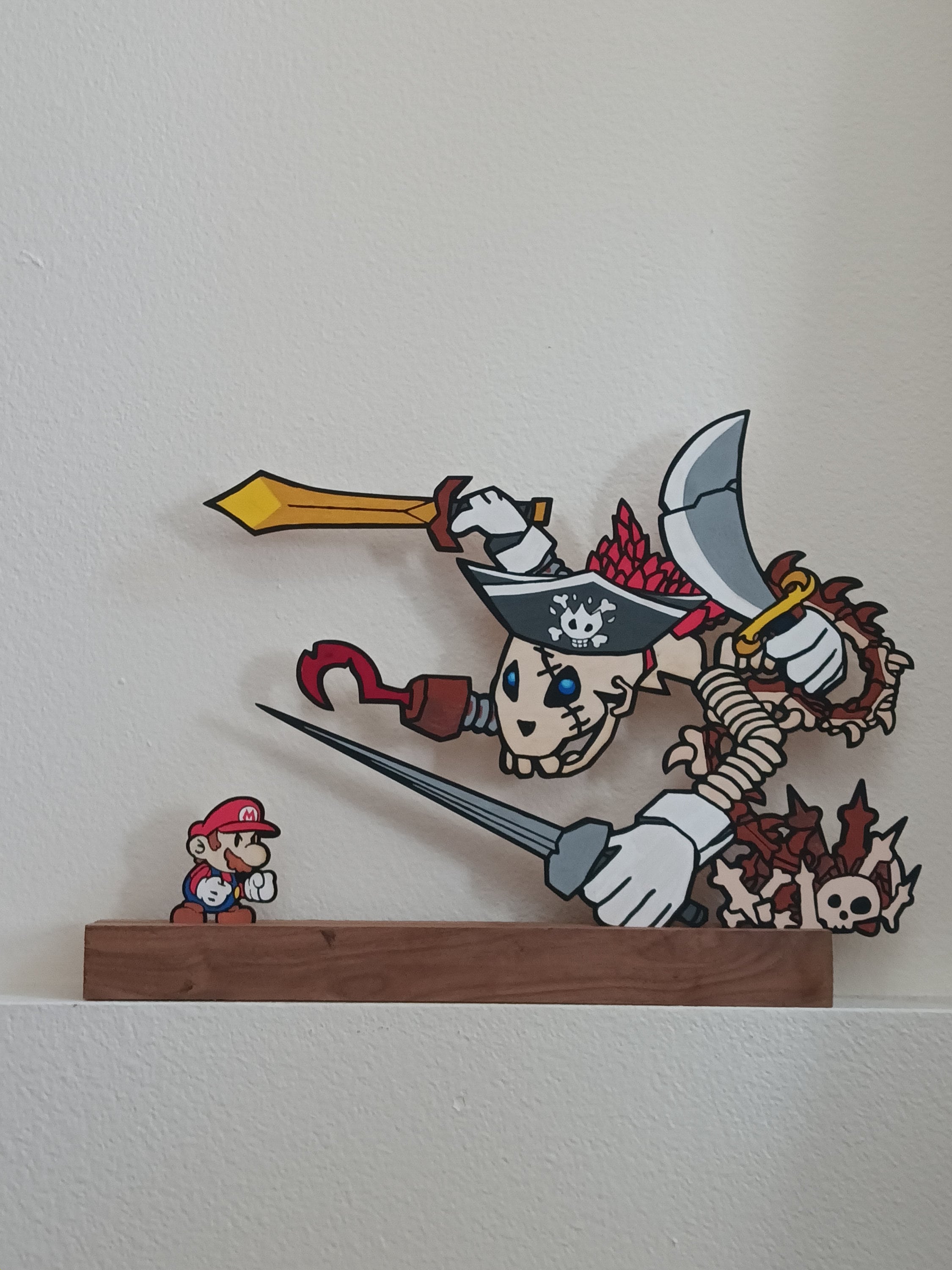 Cortez - Paper Mario Figure + Ornament - Etsy
