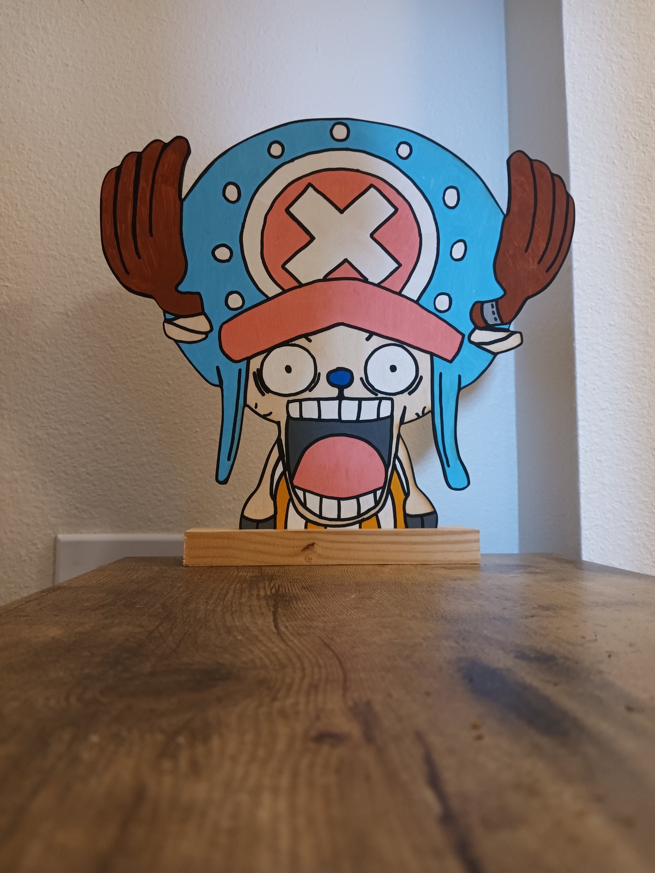 Chopper One Piece Wooden Figure - Etsy