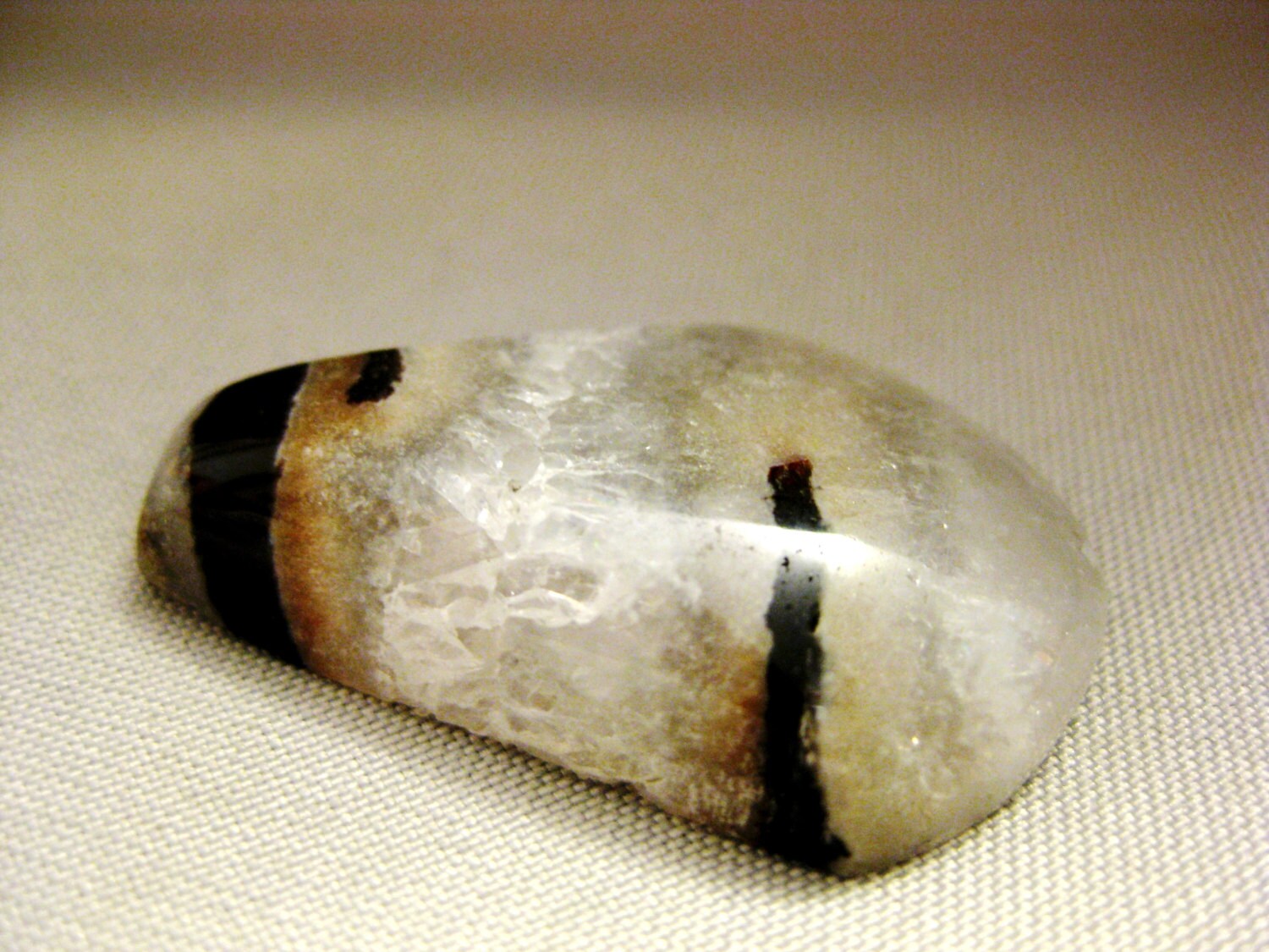 Zebra Quartz Freeform 37.6mmx26mm Stone Cabochon Gemstone No. - Etsy