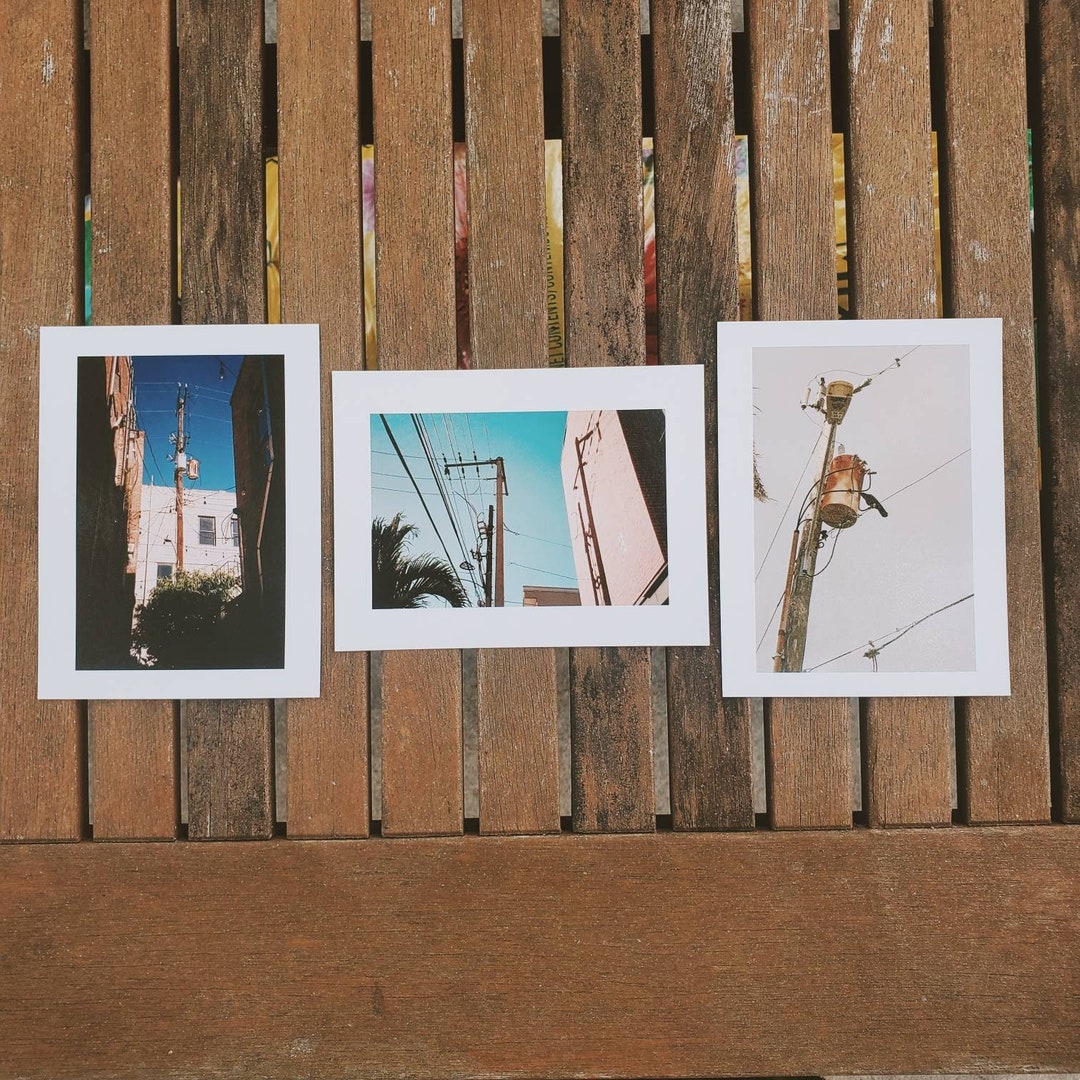 Electric Ave Postcard Set of 3 | Film Photography | 35mm Film Print - Etsy