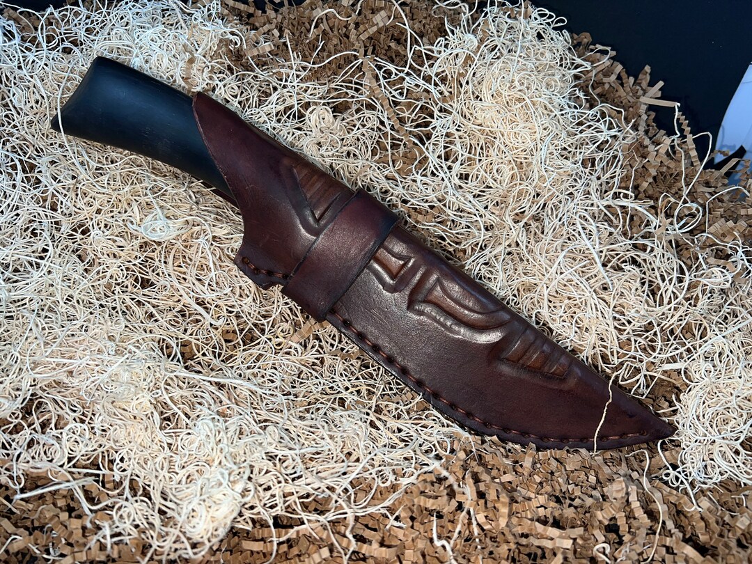 Hand Forged Celtic Fighter Knife - Etsy