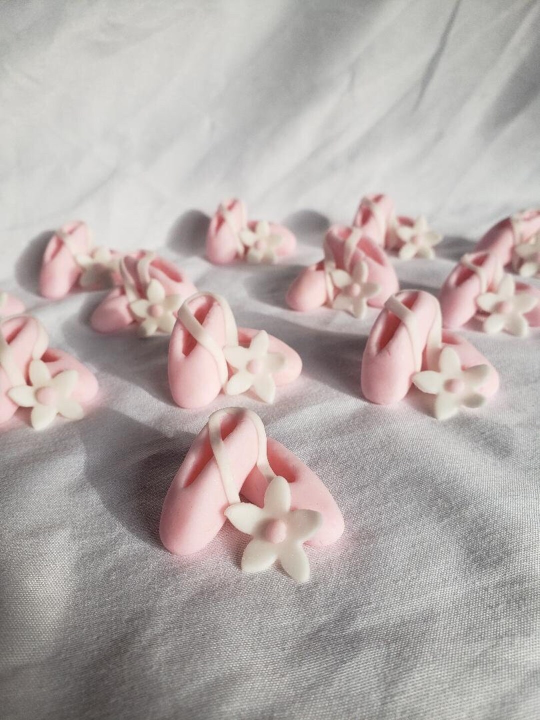 Fondant Ballet Shoes Cupcake Toppers - Etsy