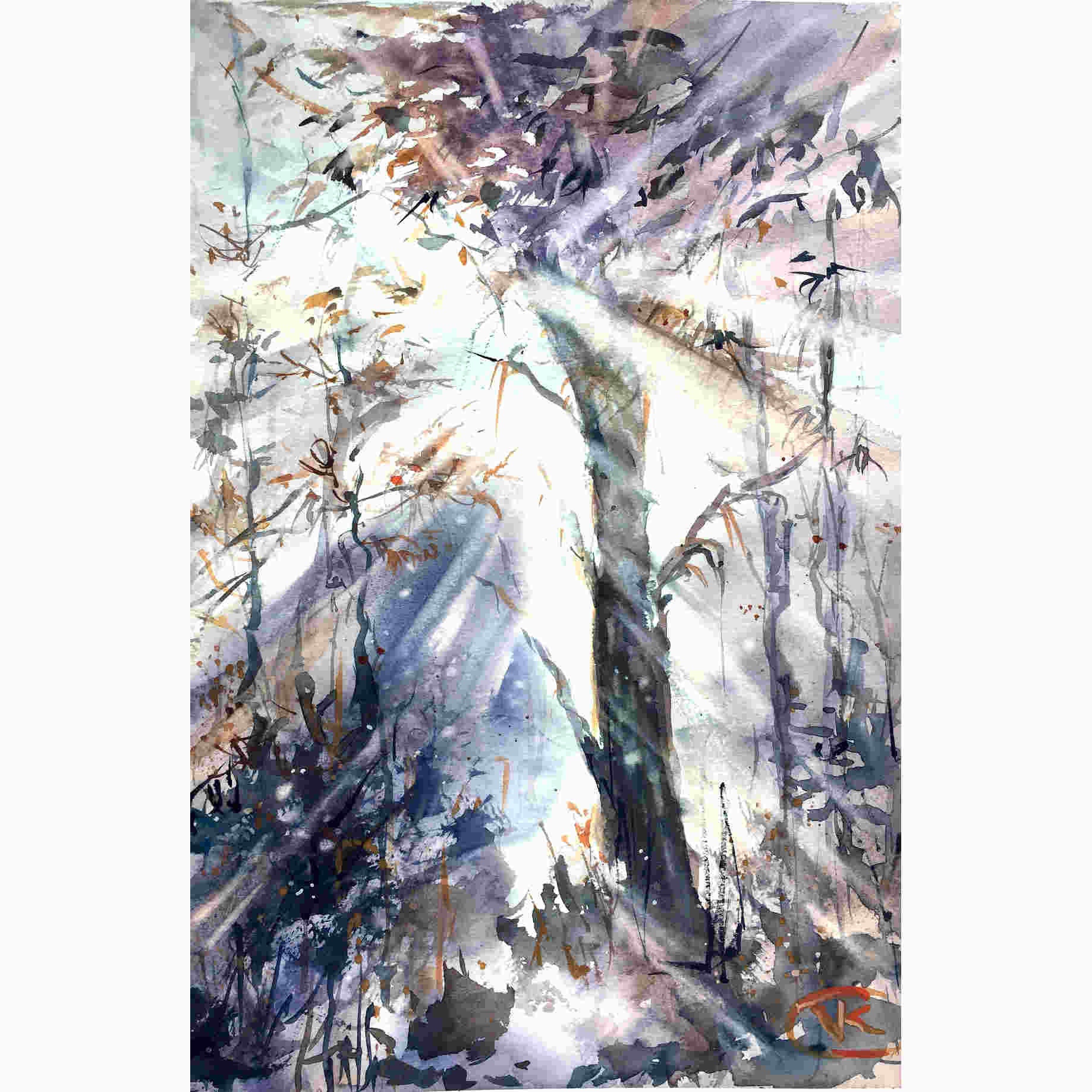 Morning Light - Original Watercolor Painting - Australian, Landscape ...