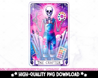 The Crafter Tarot Card - Etsy