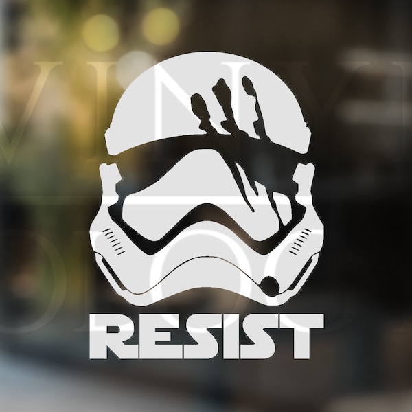 Stormtrooper Window Sticker - Etsy