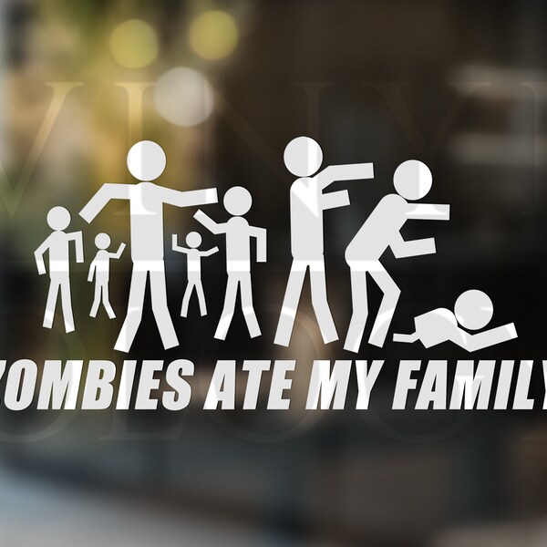 Zombie Stick Figure - Etsy