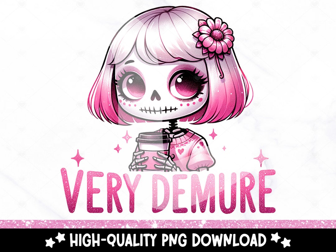 Very Demure PNG, Very Mindful Very Cutesy Clipart, Trendy Funny Design ...